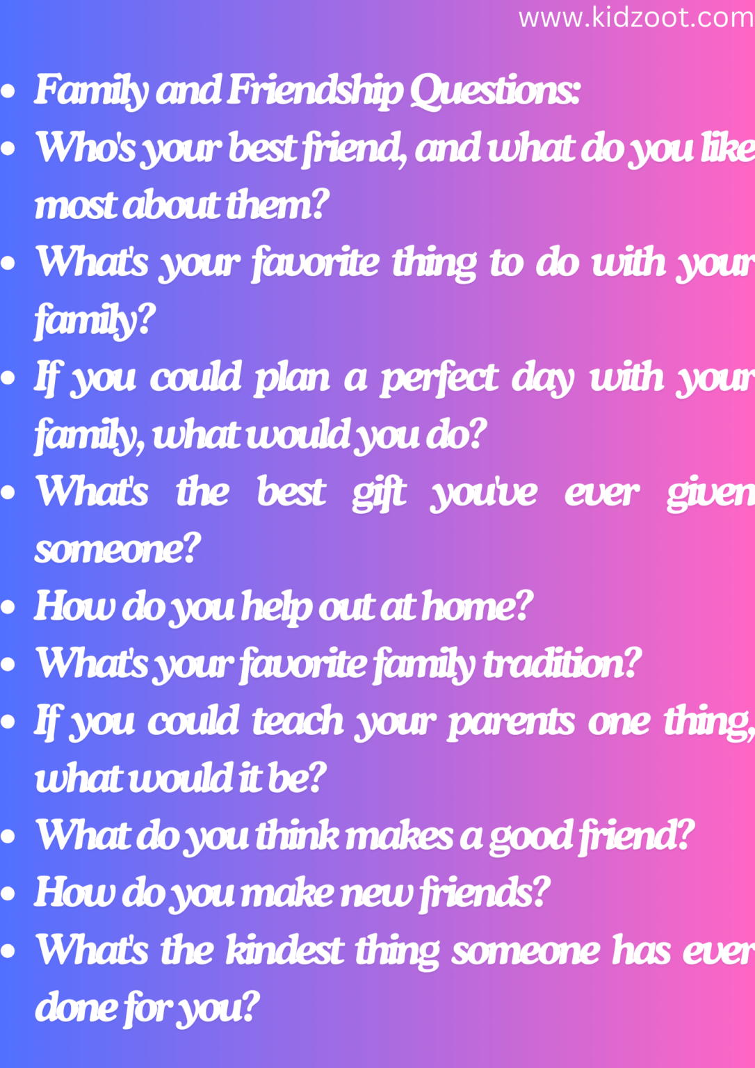 100 Engaging kids Interview Questions: Unlocking Minds